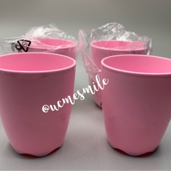 Tupperware | Dining | Tupperware Open House Pink Tumblers Set | Poshmark